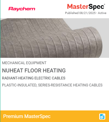 Why, Where & How to Specify Nuheat